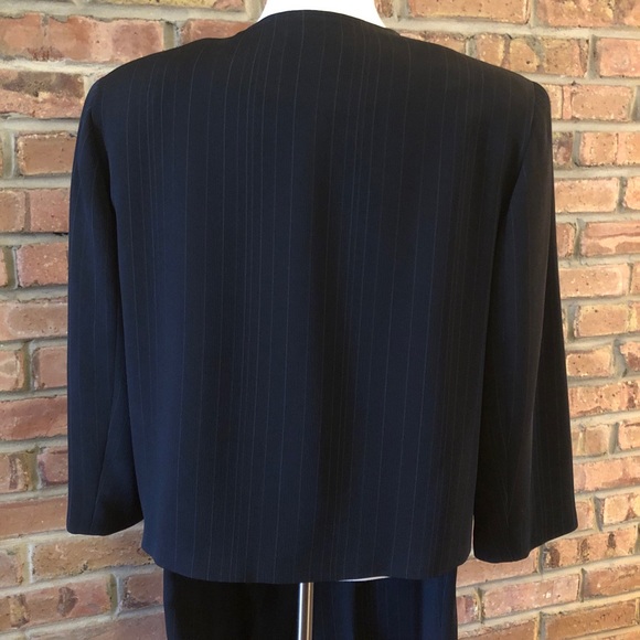 Alex Garfield | Jackets & Coats | Alex Garfield Pinstripe Pant Suit Sz ...